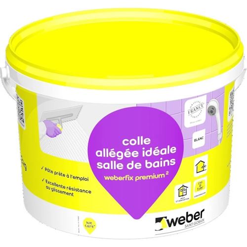 Adhésif pour carrelage (D2 ET) WEBER.FIX PREMIUM ² WEBER