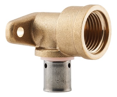 Coude applique PER à sertir radial Sanitaire-distribution